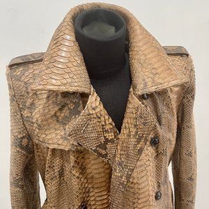 CUSTOM NADE | Jackets & Coats | Mens Dragon Python Trench Coat | Poshmark